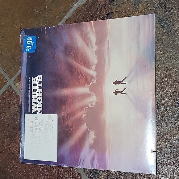 Media | Vintage White Nights Soundtrack Vinyl Record Hype Sticker ...